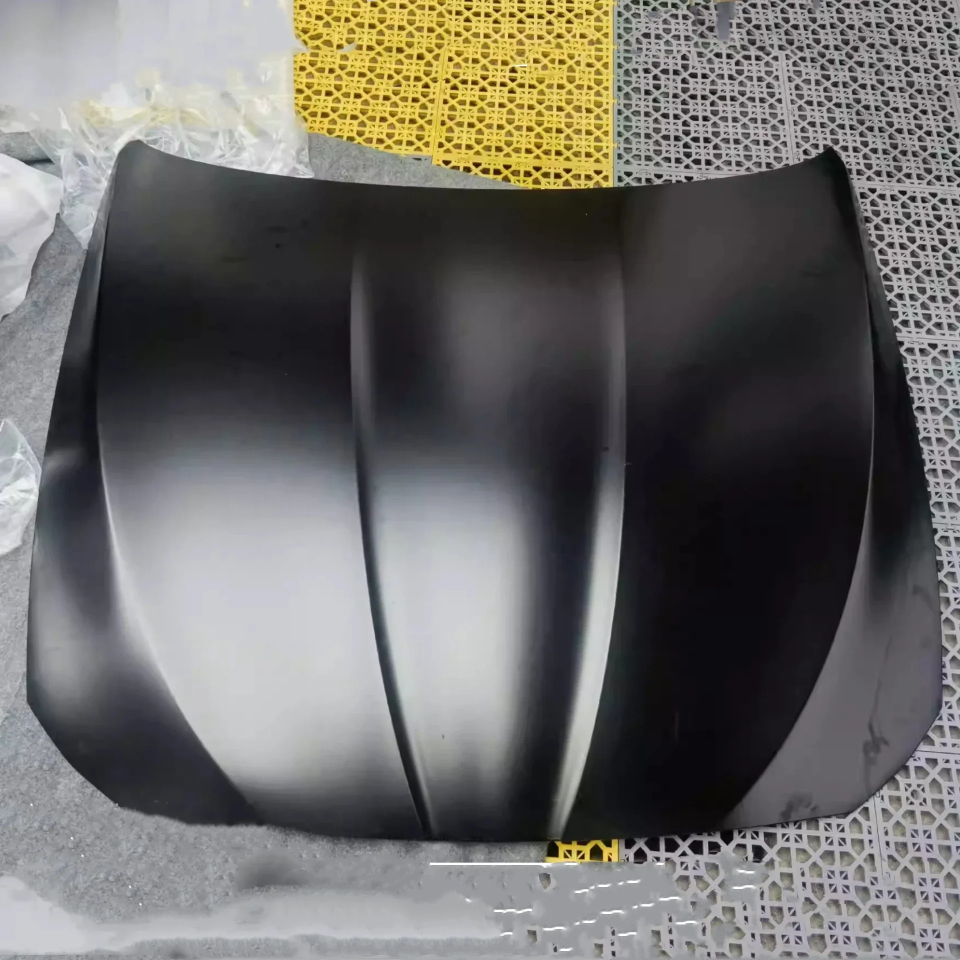 Body Kit Iron Engine Cover Hood For Bmw F18 2014 Light Weight Bonnet ...
