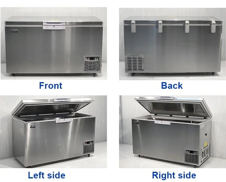 Ultra-low Temperature Freezer Minus 40-60-80 Degrees Tuna Seafood ...