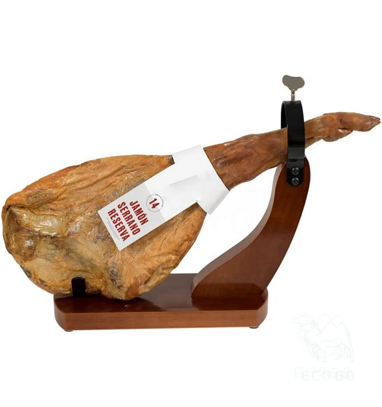 Bamboo Wooden Ham Stand - Sustainable Spanish Ham Rack