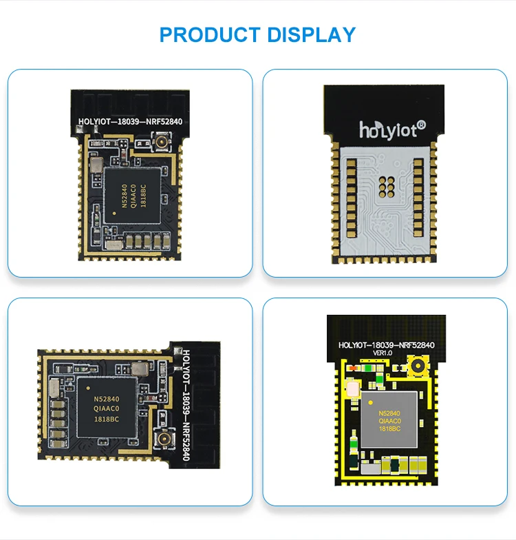 Holyiot Nrf52840 BLE5.0 Module - Long Range Iot Solutions