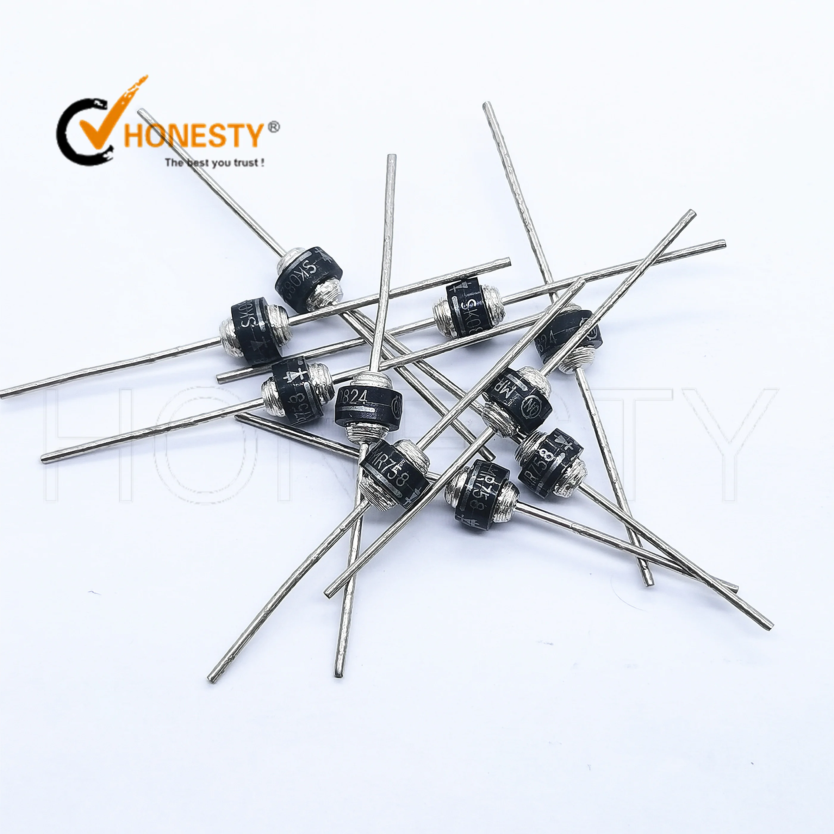 Chip Diode Mr758 Diode Gp 800v 6a Leaded Button Diode Rectifier Single ...
