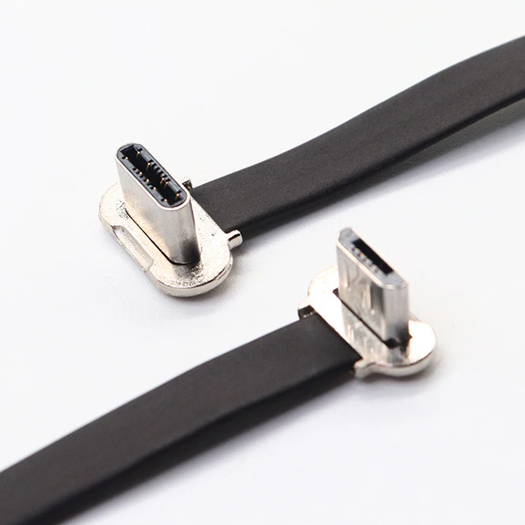 Alibaba.com: Custom 90 Degree Up/Down Angle Micro to FFC FPC USB Type C ...