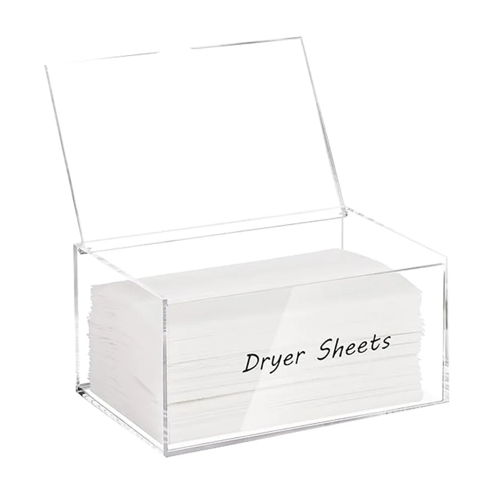 Clear Acrylic Tissue Box Transparency Box Waterproof - Buy Acrylic Box ...