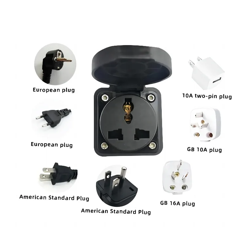 Type2 Male Ev Charger Adapter Evse Iec62196 Plug Adaptor For Rv Camper ...