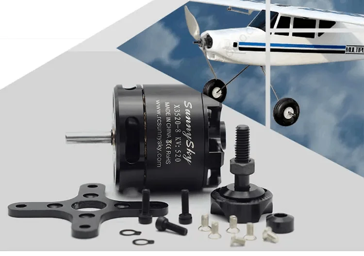 Sunnysky X3520 Kv520 Kv720 880kv Outrunner Brushless Servo Motor Rc Fpv ...