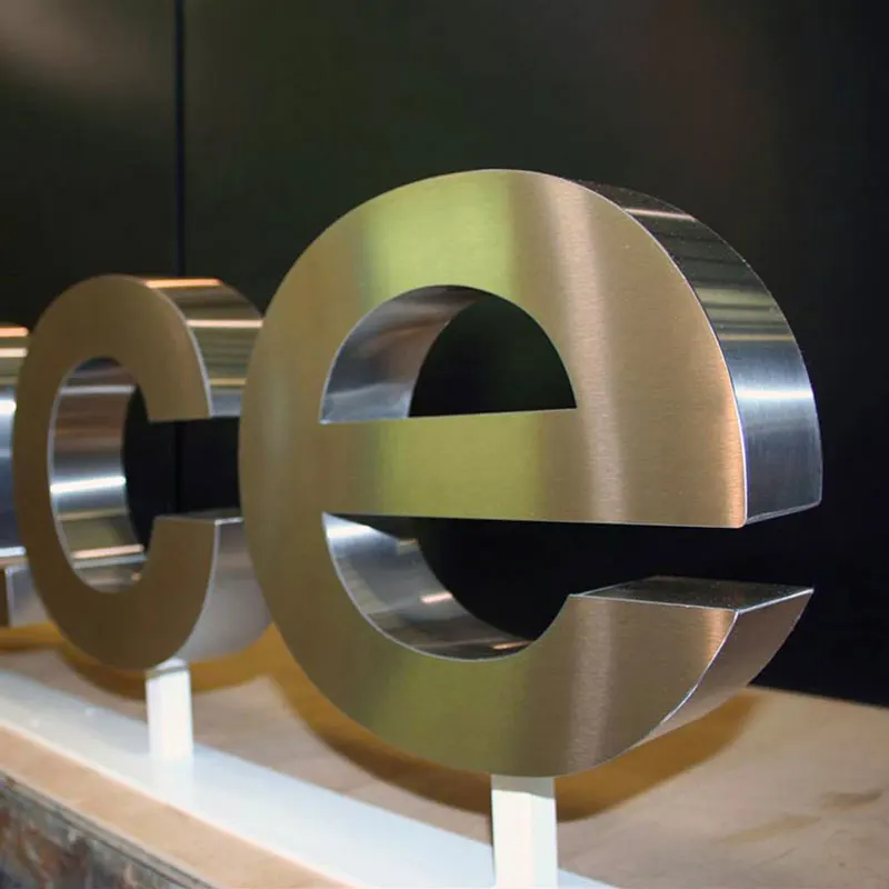 Outdoor Signage Coffee Shop Bar Sign Board Build Up Letters On Aluminum ...