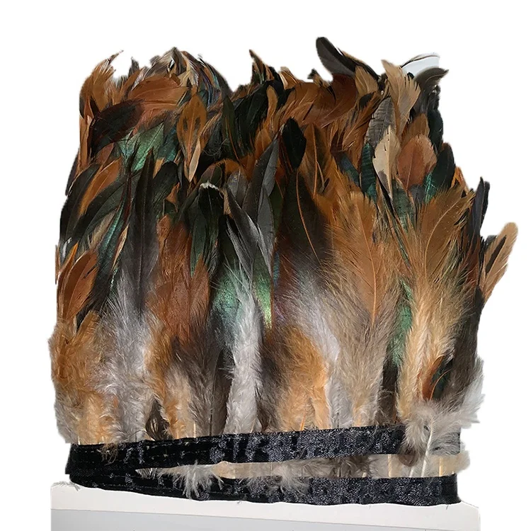 6-8inch Cock Feather - Natural Rooster Schlappen Feather