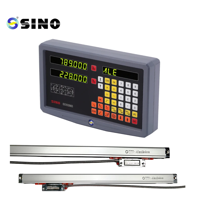 Sino Sds2ms 2 Axis Dro Digital Readout System Ip64 For Milling Lathe Boring - Buy Sino 2 Axis ...