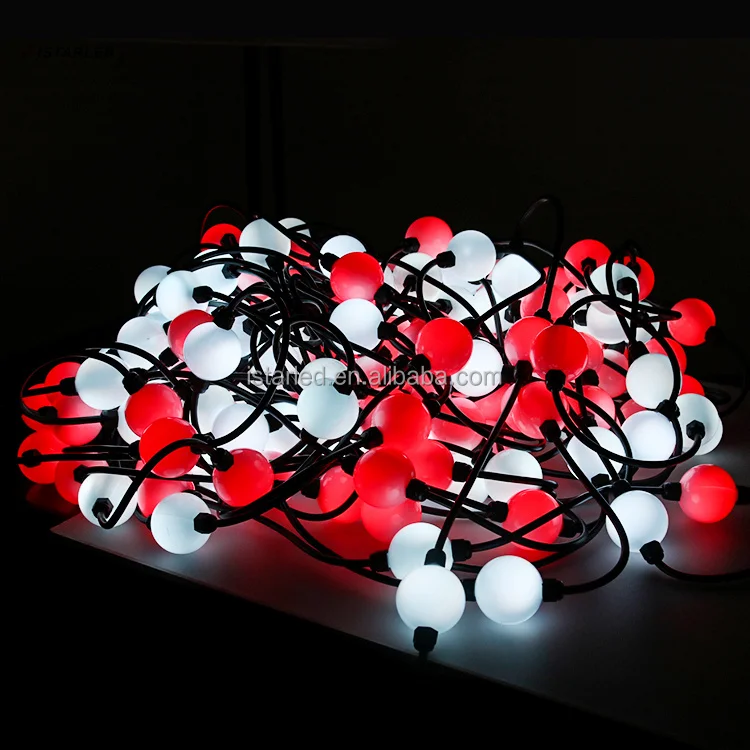 Dmx 50mm Pixel Led Light Rgb Led Pixel Lights 360 Degree Lighting Milky ...