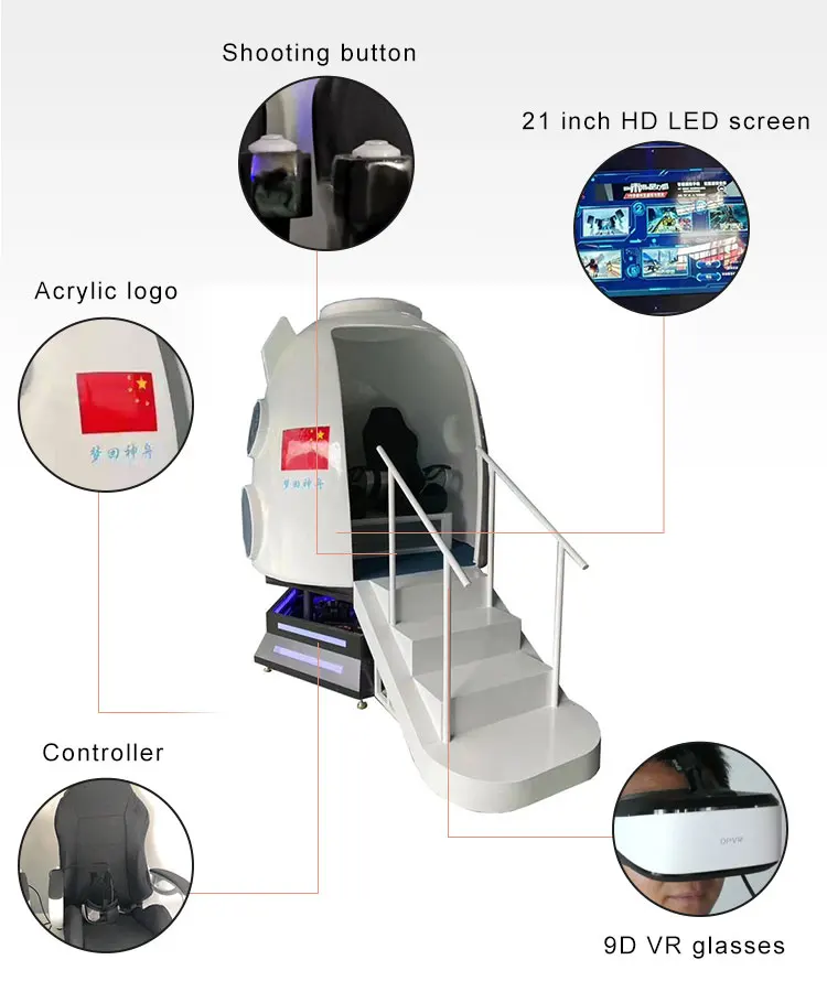 Lehong 9D VR Flight Simulator - Immersive Fun for All Ages