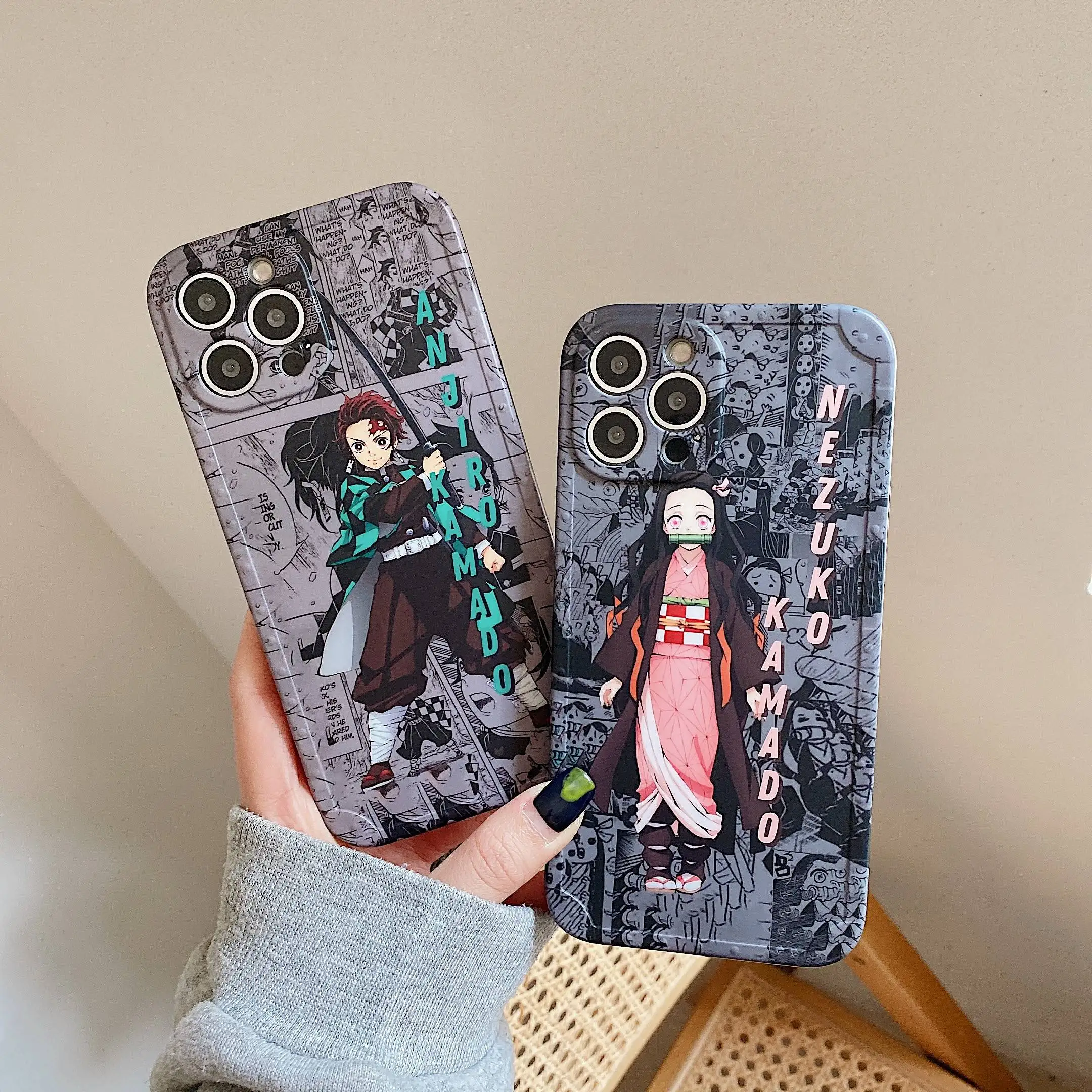 For Iphone 12 Pro Max Xr Xs Max 7 8 Plus Demon Cartoon Designs Anime ...