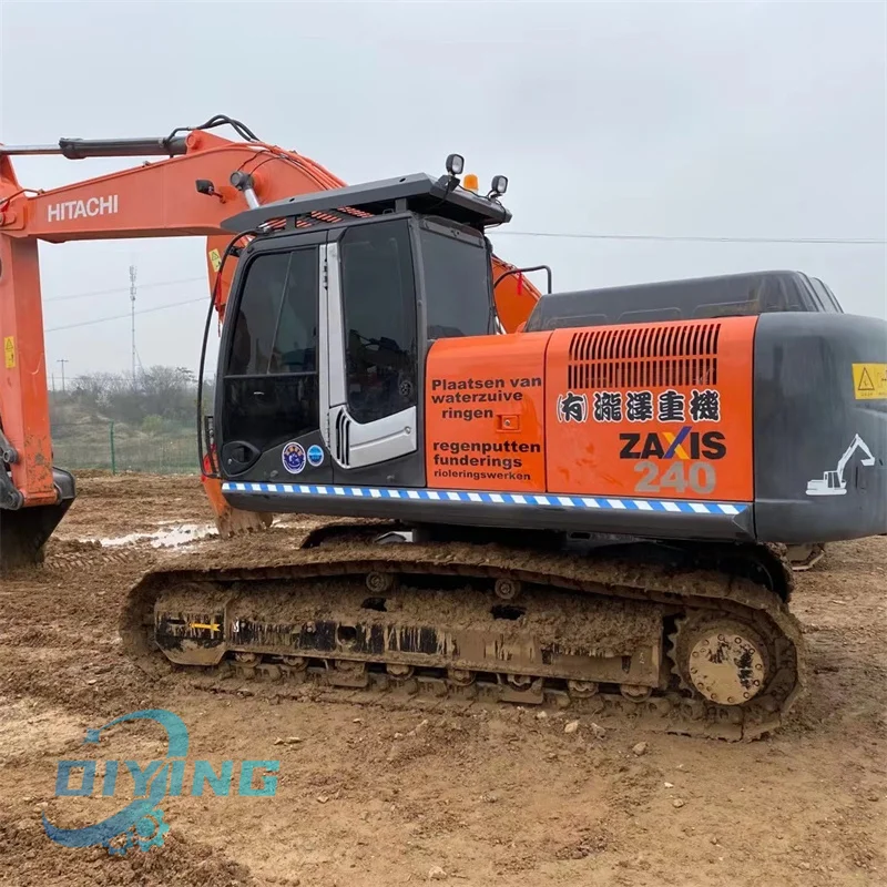 24 Ton Used Hitachi 240 Excavator,Japan Original Hitachi Zx240 Zx240-5 ...