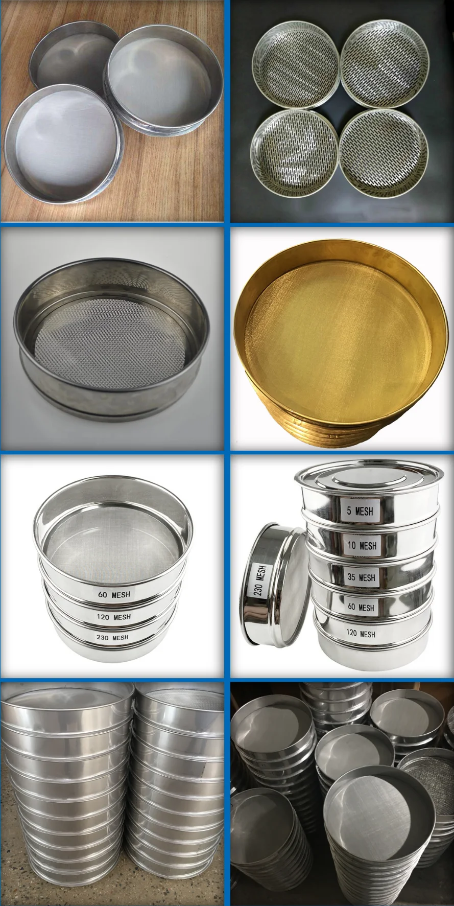 Round Hole Stainless Steel Perforated Metal Test Sieve| Alibaba.com