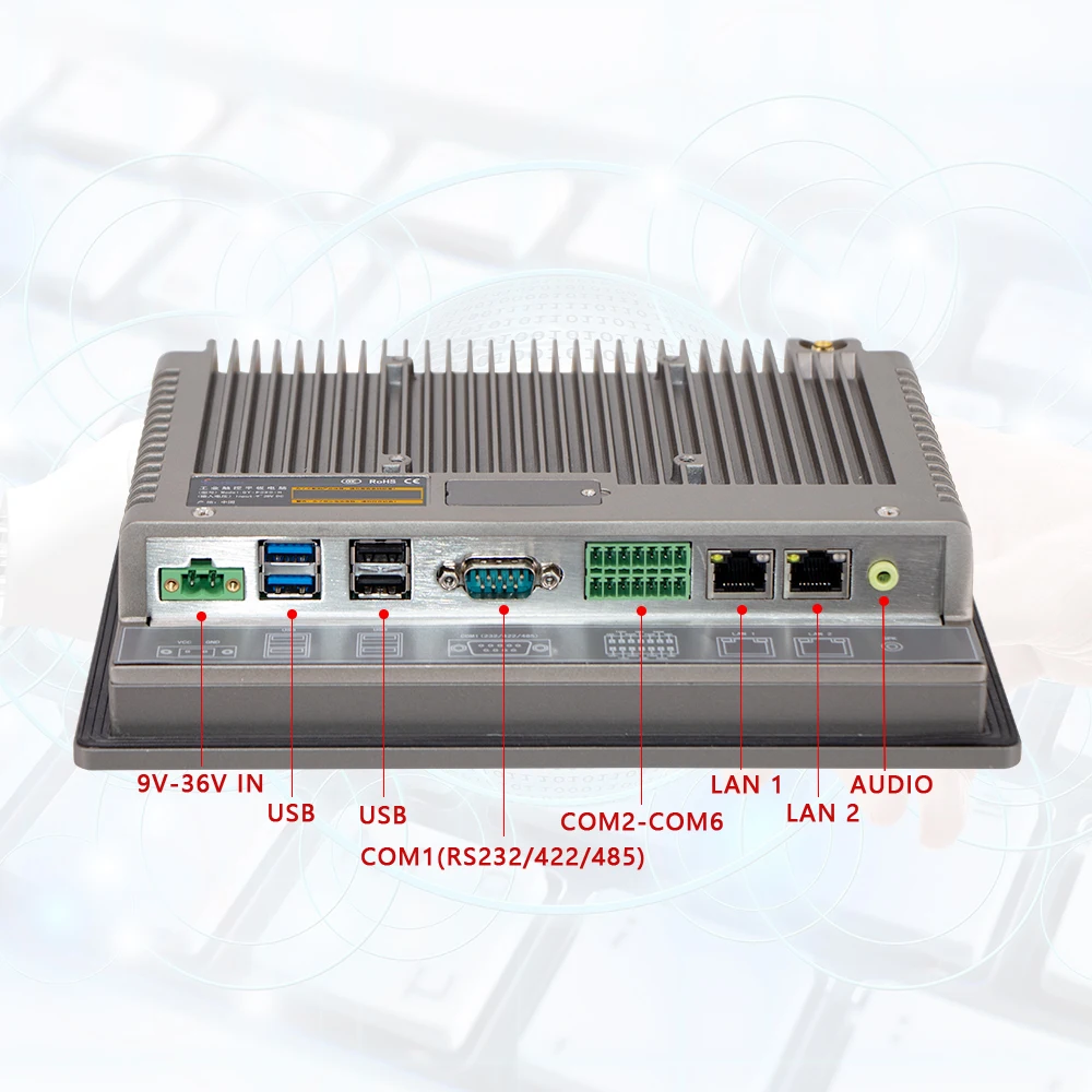 Direct Factory Oem Odm 8 Inch Industrial Panel Pc Price Industri Pc ...