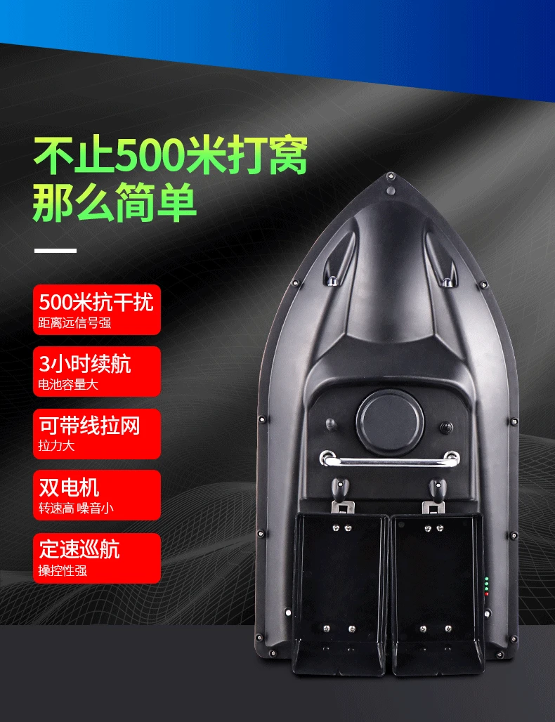 LETOYO Remote Control Fishing Bait Boat - Intelligent & Durable