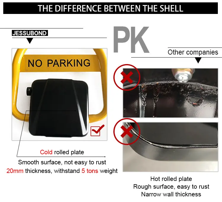 Auto Automatic Remote Controlled Car Parking Space Protector Saver ...