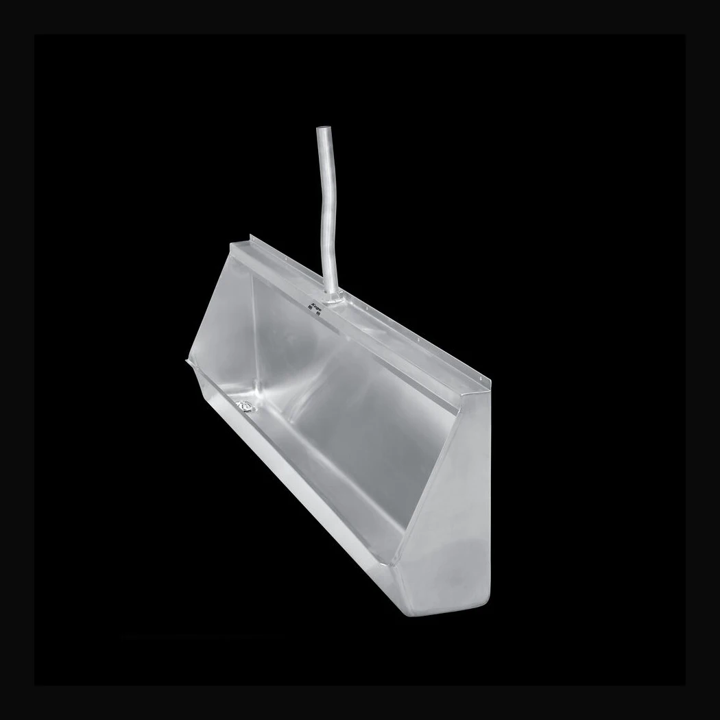 Stainless Steel Wall Hung Toilet Urinal Bowl Flush Trough Urinal For ...