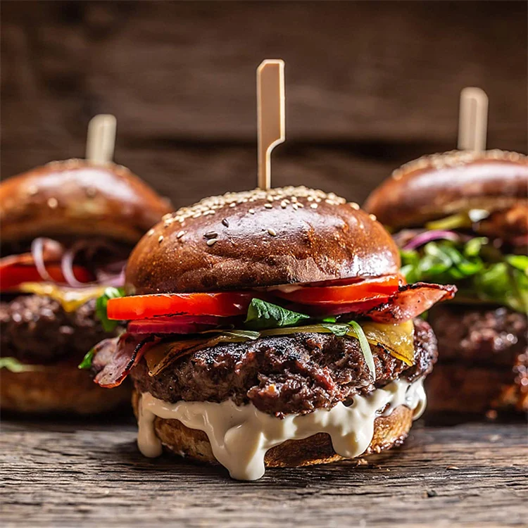 Bambus 9cm 20cm Teppo Disposable BBQ Accessories Kebab Barbecue Engrave ...