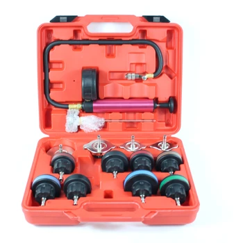 14pcs Cooling System Pressure Test Kit Radiator Pressure Leak Tester ...