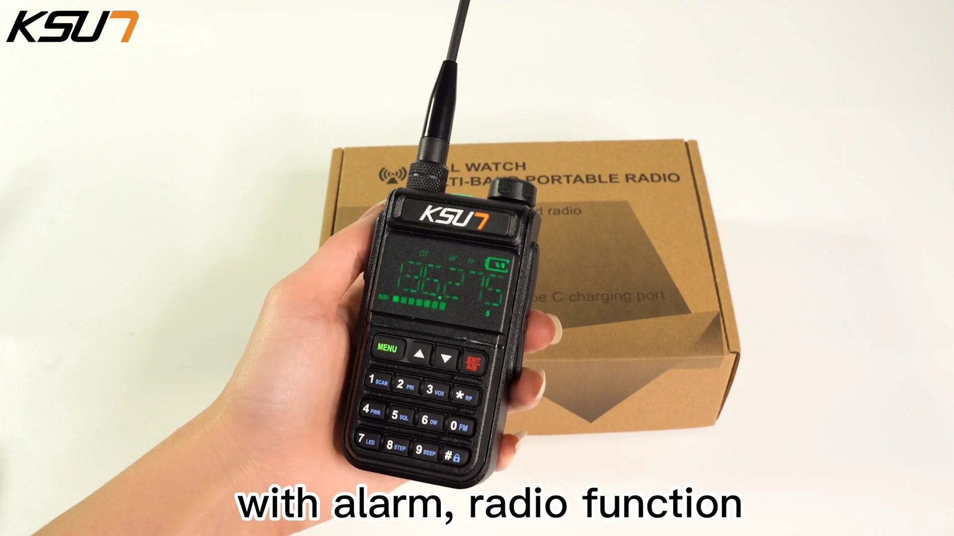 Uv78d 10w Air Band Ham Two Way Radio Receiver Amateur Handheld Scanner ...