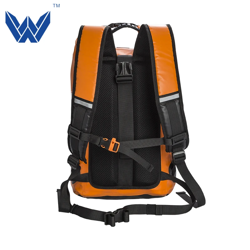 25l 500d Pvc Tarpaulin Hiking Camping Waterproof Backpack Bag - Buy ...