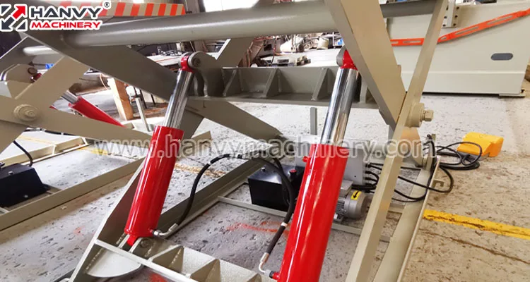 Hanvy Plywood Machine Hydraulic Table Lifter HST124*8