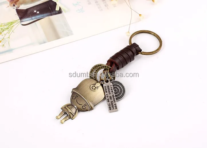 Key Ring Metal Zinc Alloy Key Chain Cartoon Soldier Military Keychain ...