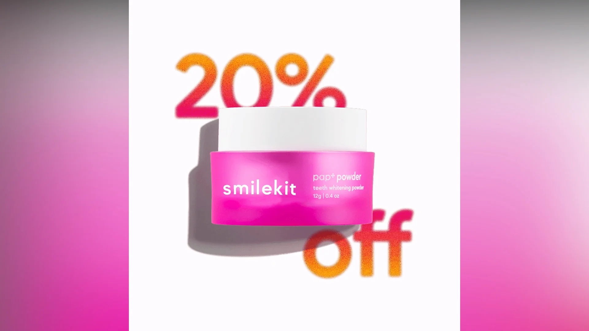 Smilekit Customized Logo 12g Mint Flavor Tooth Whitening White Color ...