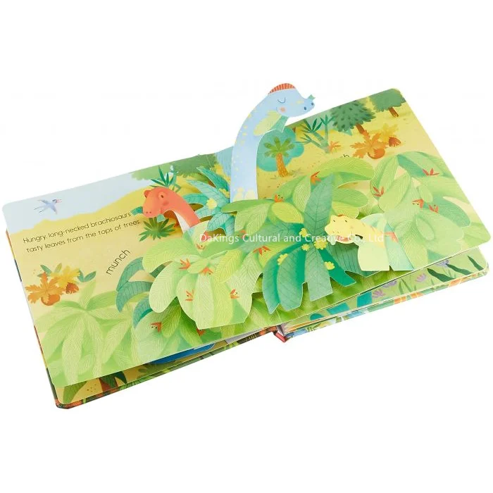 Print Children 3D Activity Book Children Book Printing Dinosaur Book ...