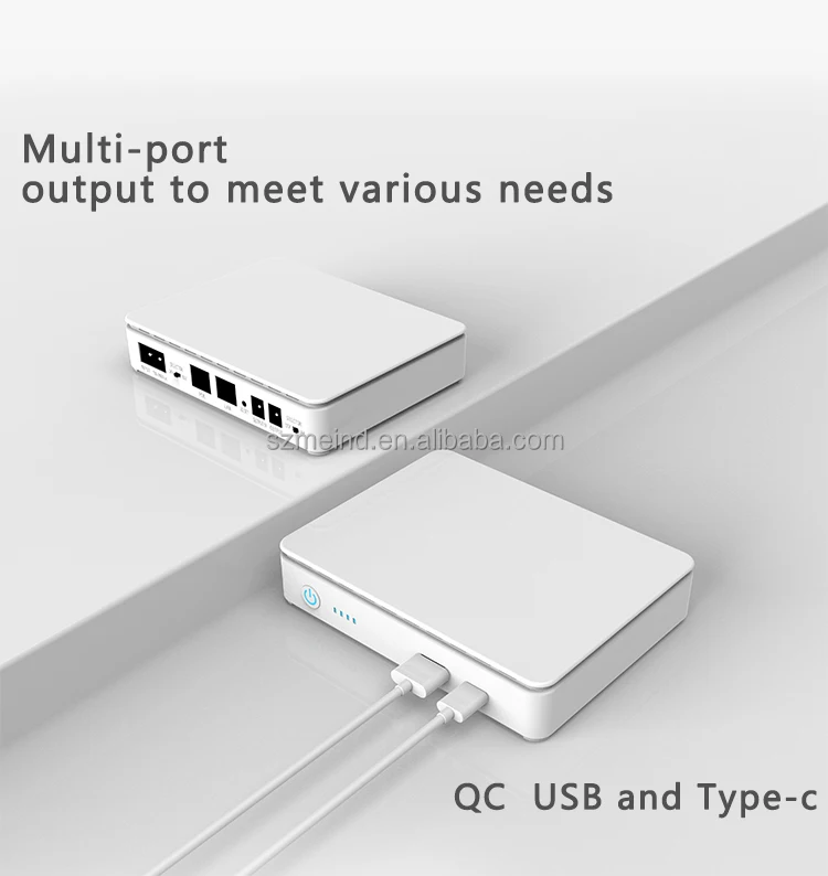 Router Dc Mini Ups 5v 9v 12v 15v 24v Online Ups 15600mah Lithium ...