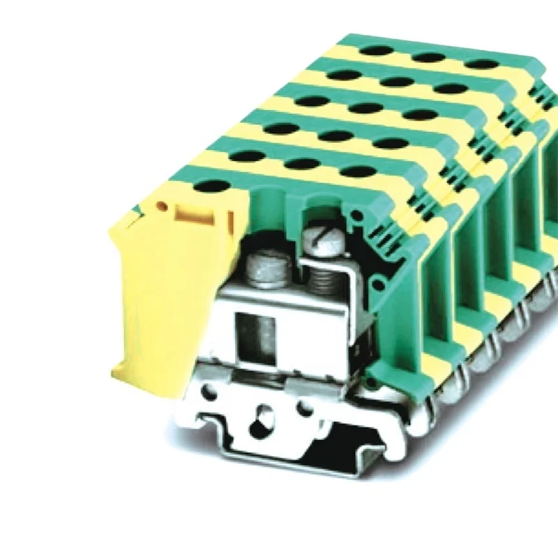 4 sqmm wire connector 2-Layer Double Level Screw Terminal Block ...