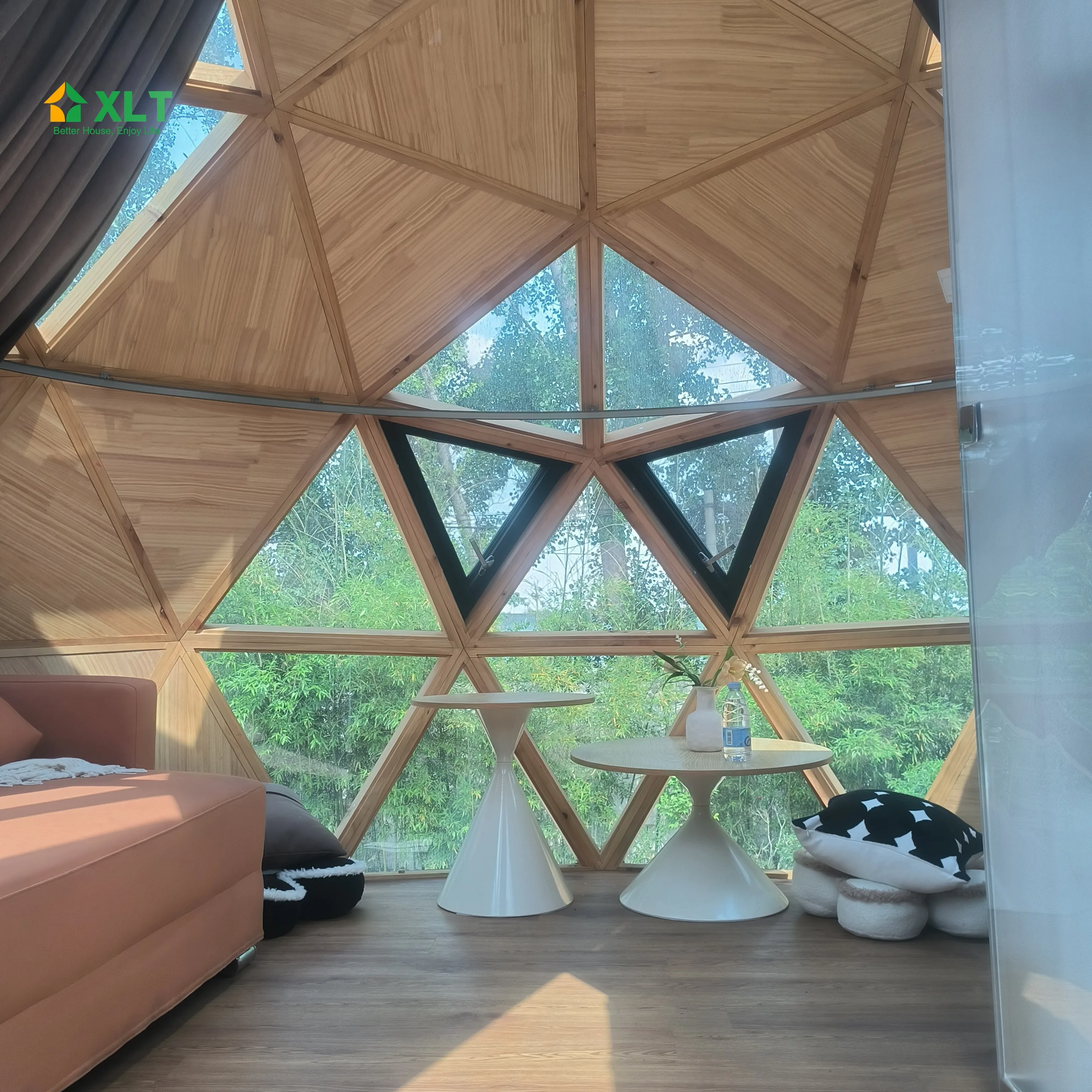 Prefab 6m Glamping Star Capsule Dome House Camping Igloo Tent| Alibaba.com