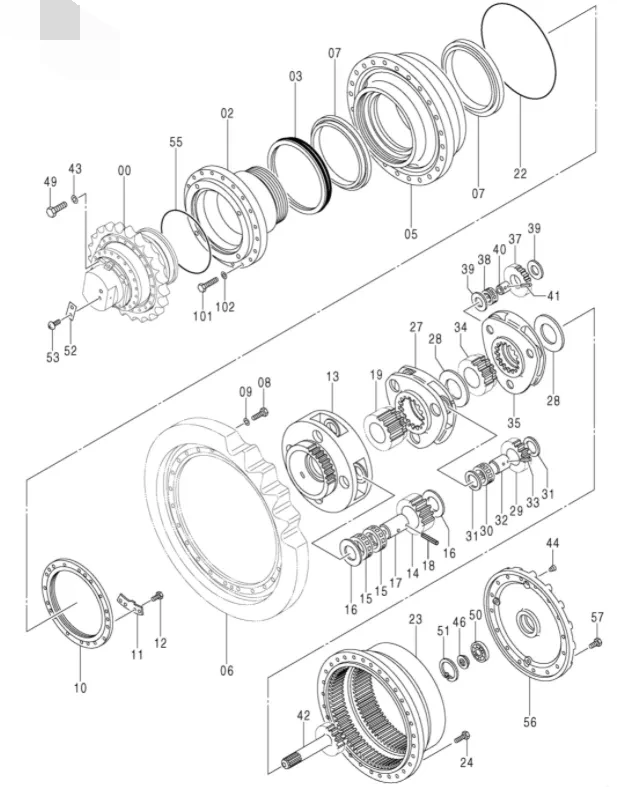 320 Excavator Parts - Reliable Final Drive Motor Solutions