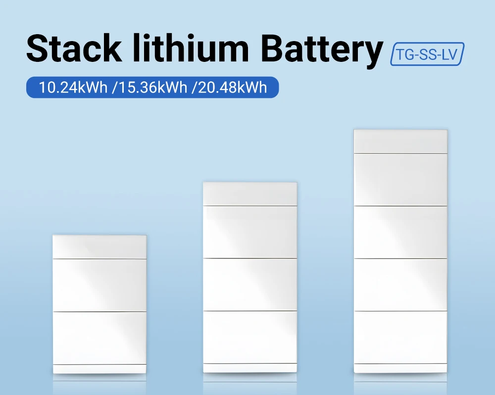 Stackable Lithium Ion Solar Batteries 48V 200Ah 10Kwh Lifepo4 Home ...