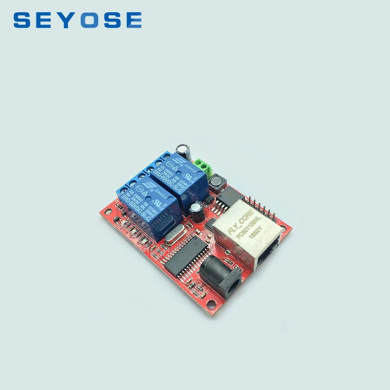 2 Way Ethernet Relay Network Switch Delay Tcpudp Module Controller 2404