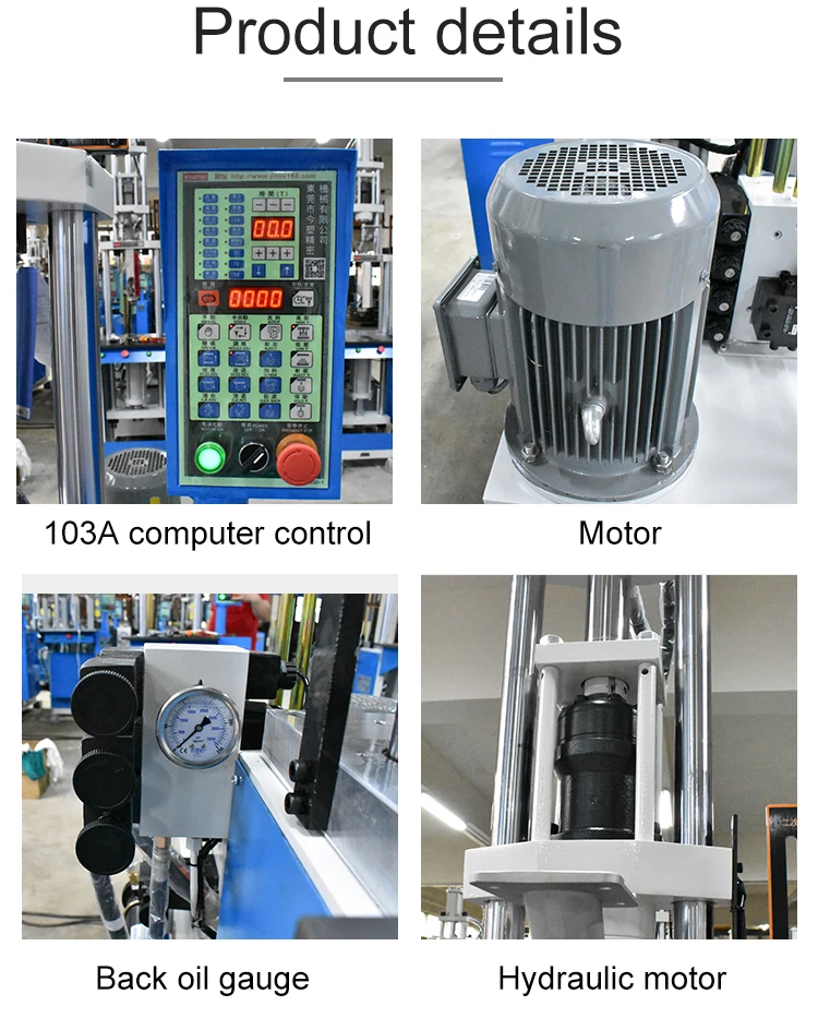 Vertical Injection Molding Machine Forming Dc Plugs Pvc Material Pe,Pp ...