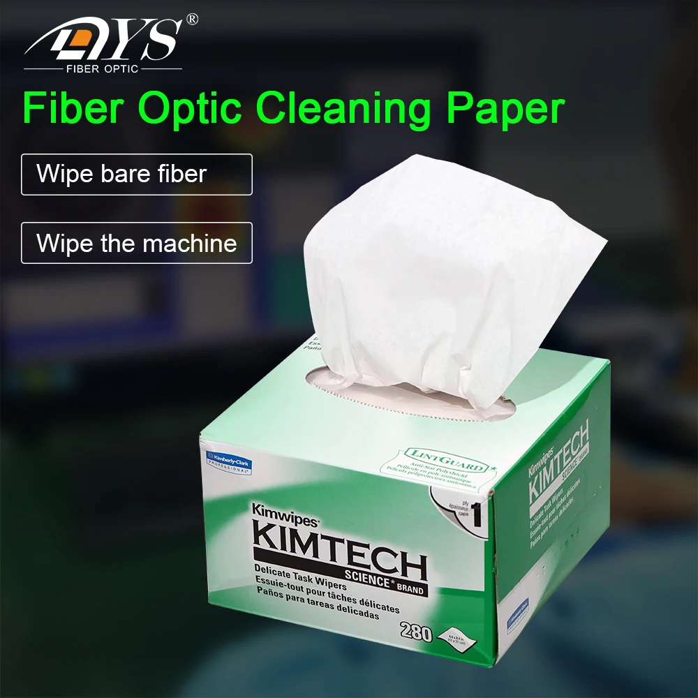 280PCS/lot Kimtech Fiber Optic Kimwipes/Cleaning dust-free fiber paper ...