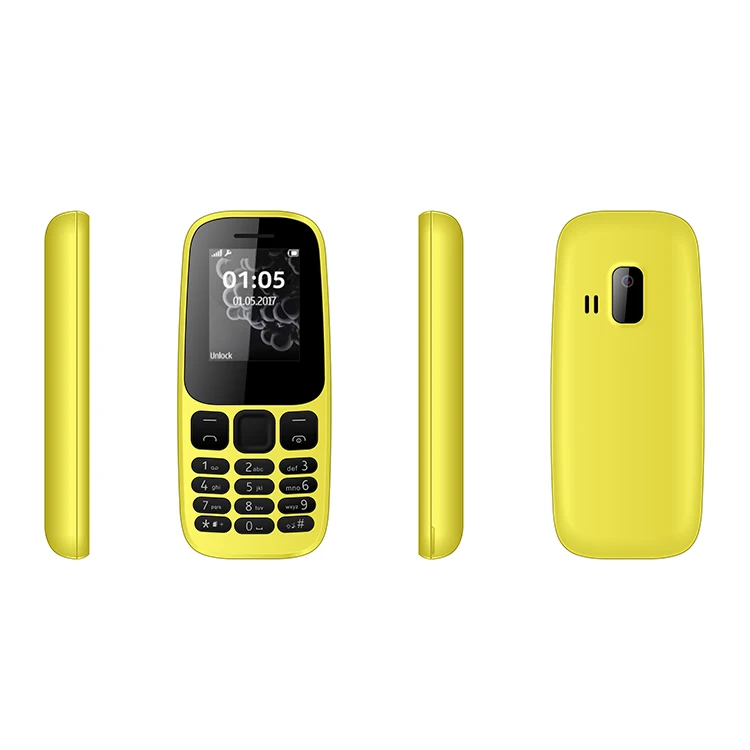 Nokia 105 Unlocked GSM Dual Sim Feature Phone - Rugged & Cheap