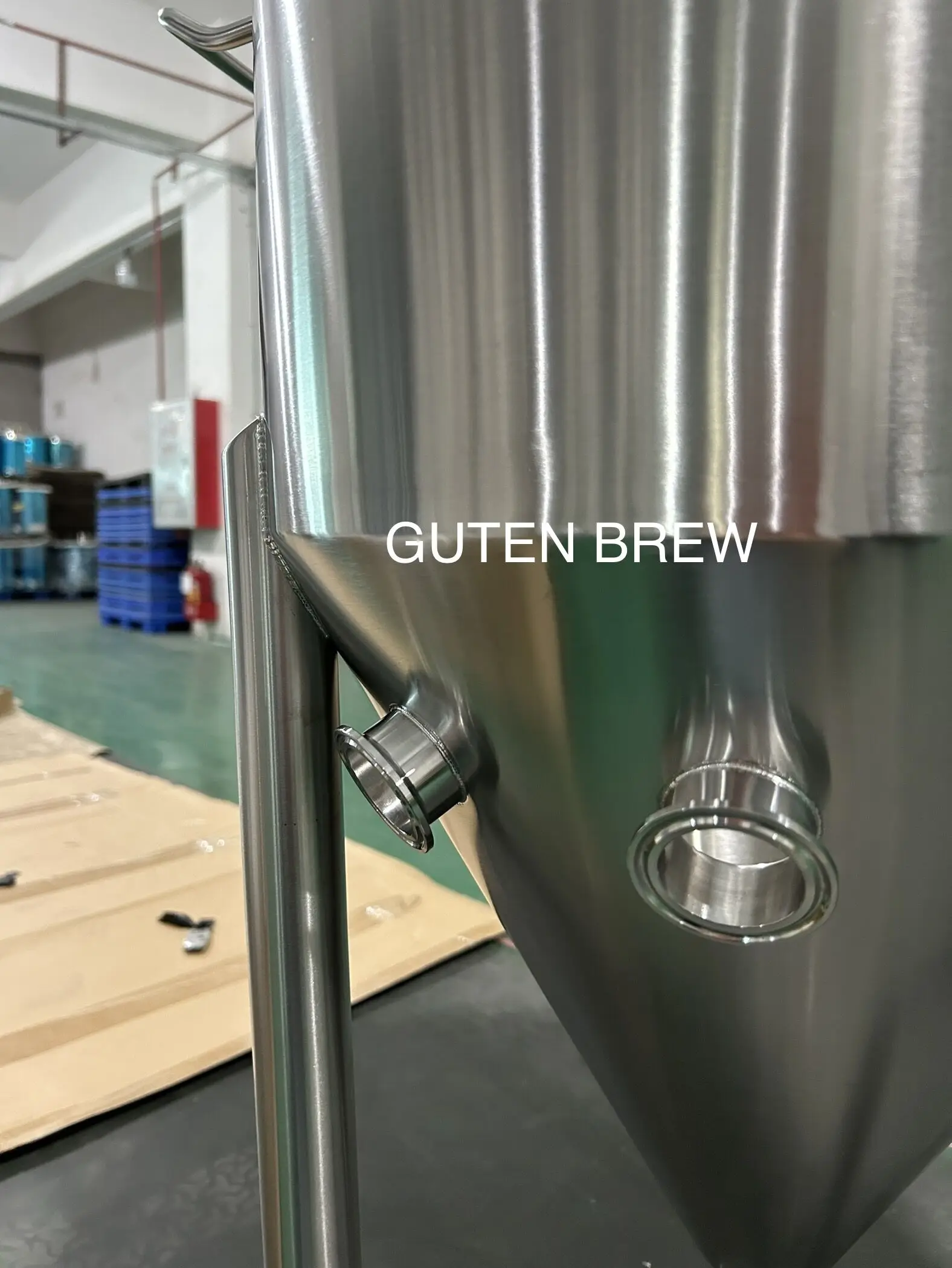 Guten 30-105l Jacketed Fermenter / Stainless Steel Pressure ...