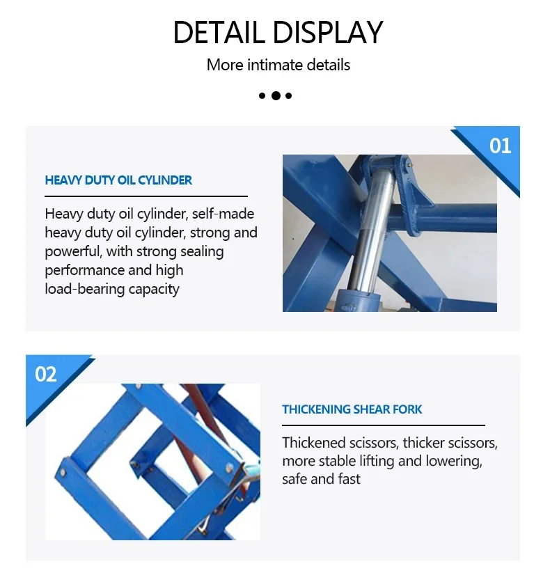 Customized Electric Scissor Lift With Hydraulic Unloading And Reliable ...