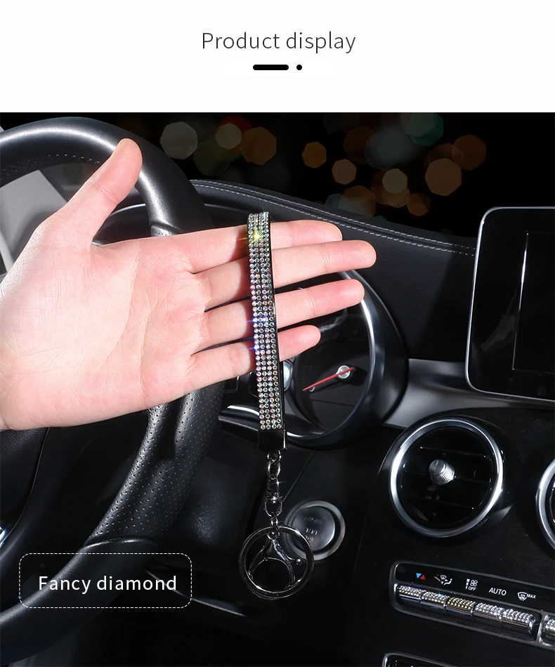 New Fashion Leather Car Key Ring Car Styling Pendant For Business Gifts ...