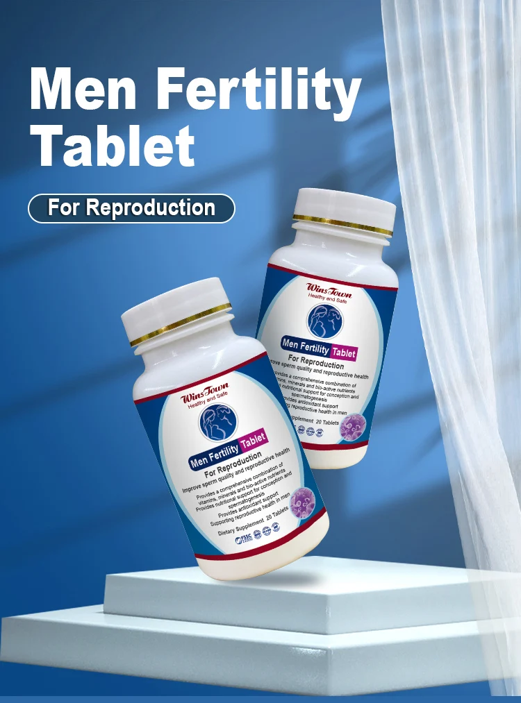 Winstown Private Label Men Fertility Capsules Natural Organic Man