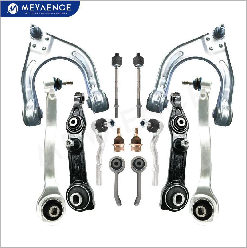 14 Pieces Front Suspension Control Arm Kits For Mercedes-benz E-class ...