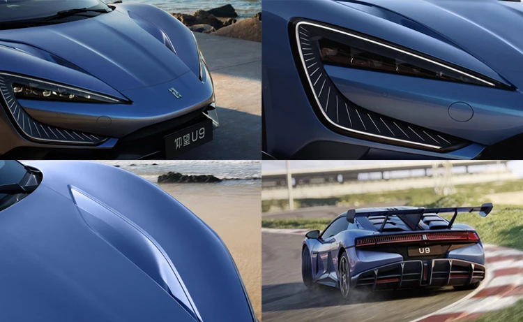 BYD Yangwang U9 Electric Racing Car Ultimate Electric Supercar 4-Wheel ...