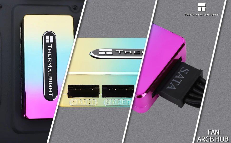 Thermalright 10-Port ARGB PC Fan Controller Hub & Power Input