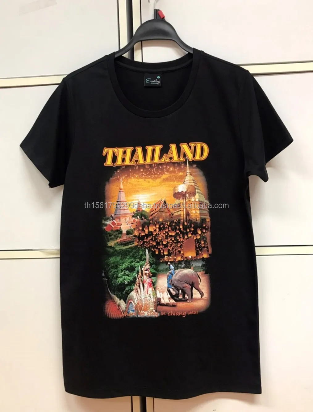 Premium Clothing Custom Design Form Thailand Men Short Sleeved T-shirt ...