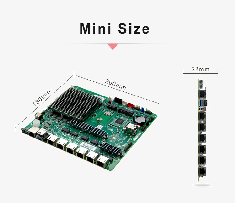 6 Ethernet Ports 1u Server Pfsense Appliance J6412 Soft Router ...