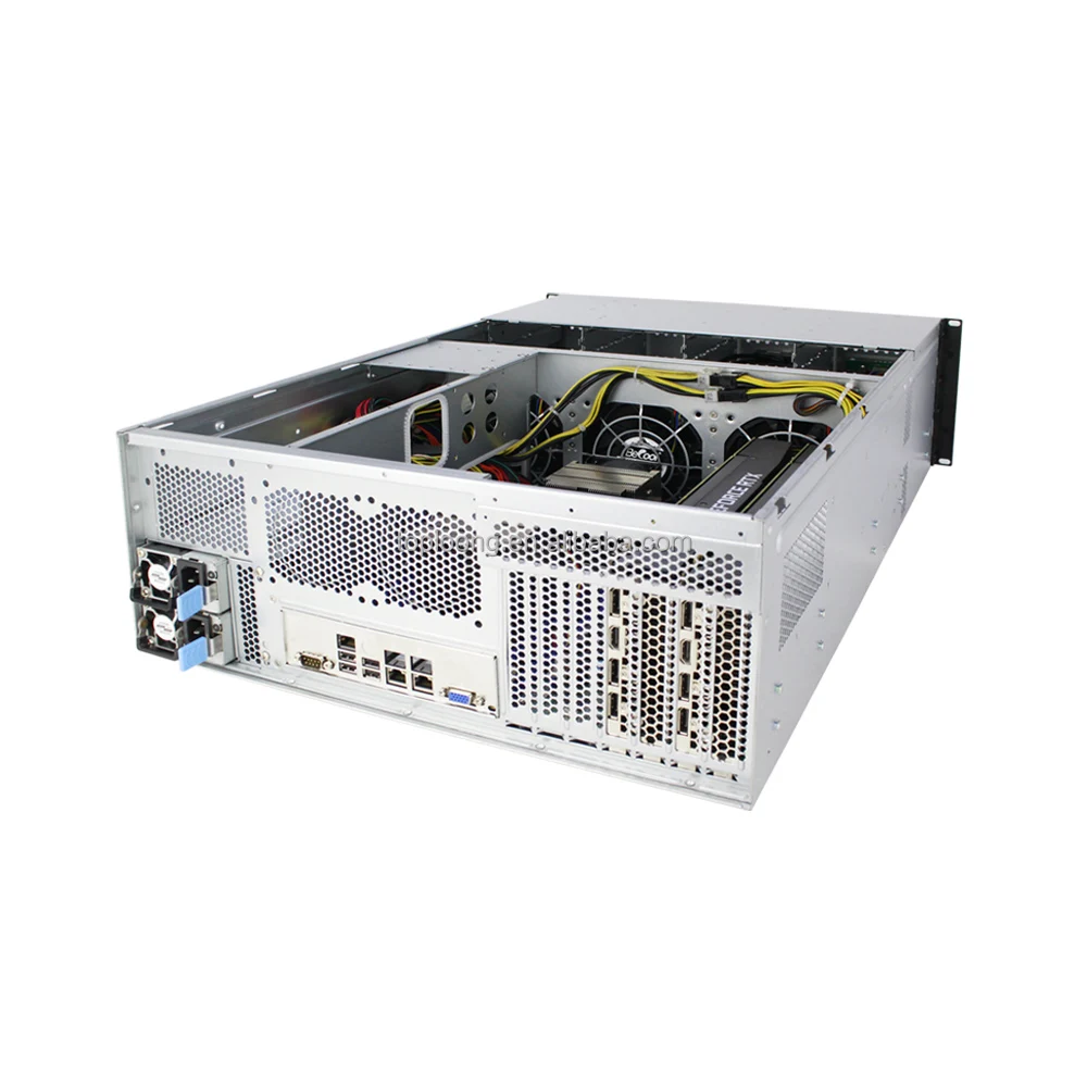 OEM/ODM Custom Computer Server Case 4U 8bays Server Chassis Support E ...
