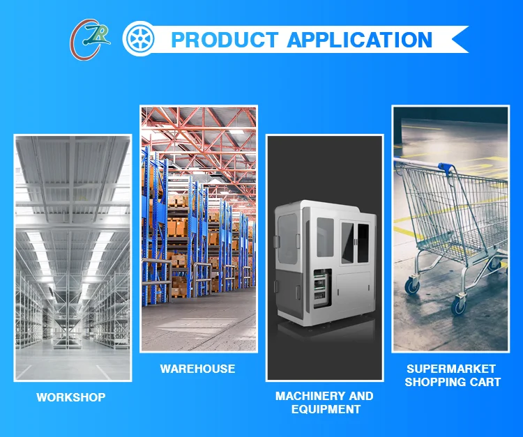 Castors Height Industrial 60f Adjustable Leveling Retractable Caster ...