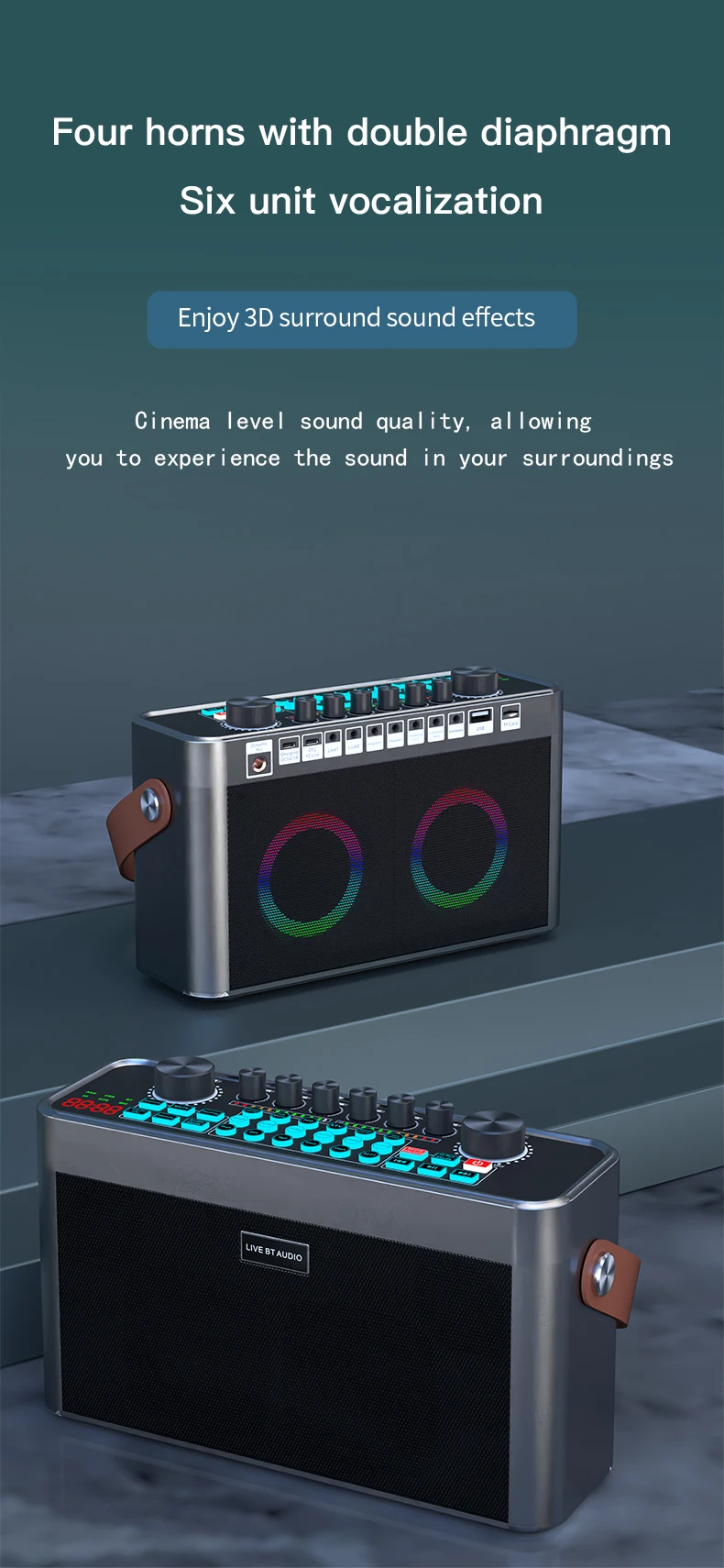 Good SY9 Rechargeable Multi Board Indoor Sound System for Events